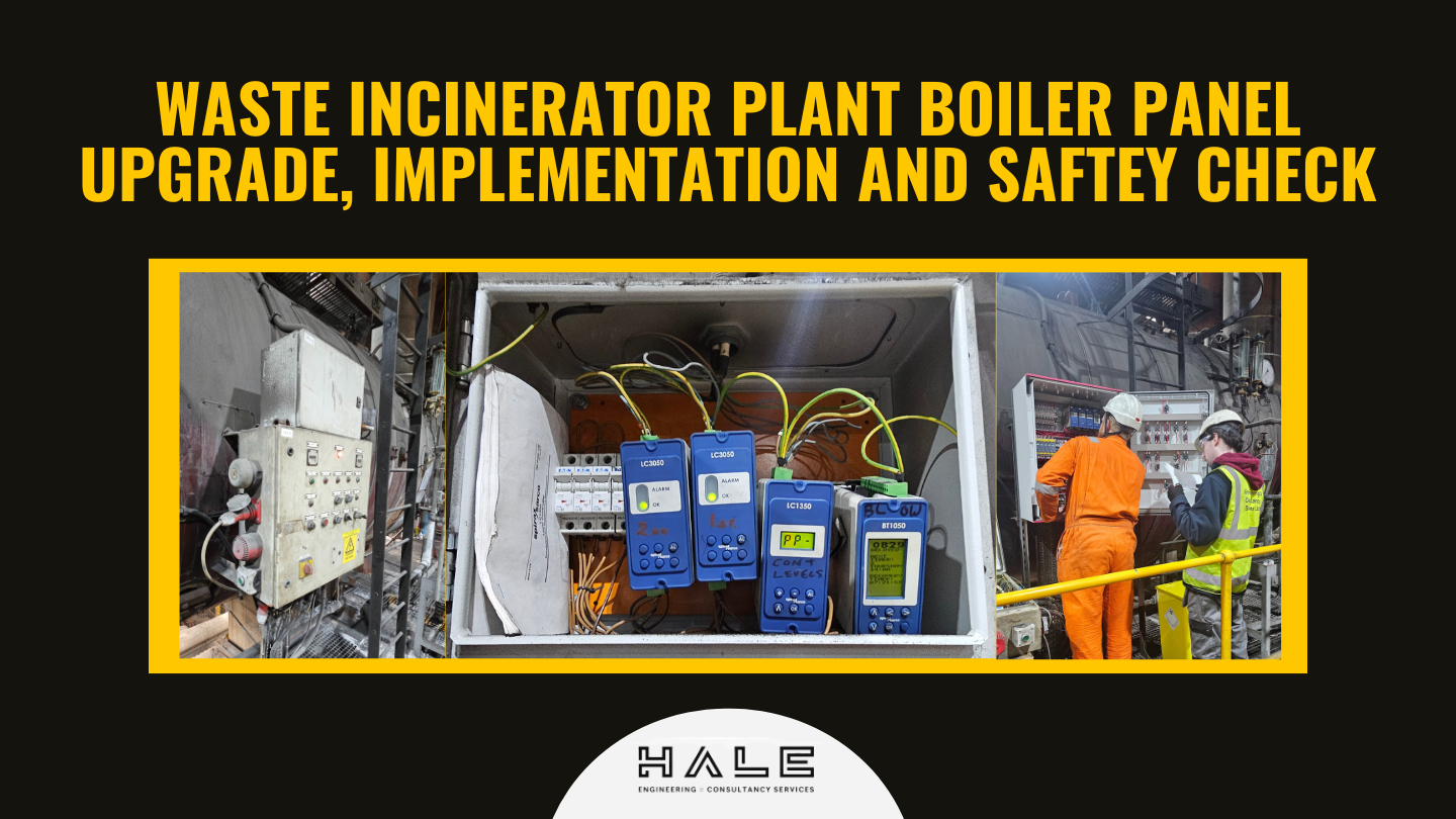 Waste incinerator plant boiler panel upgrade, implementation and saftey ...