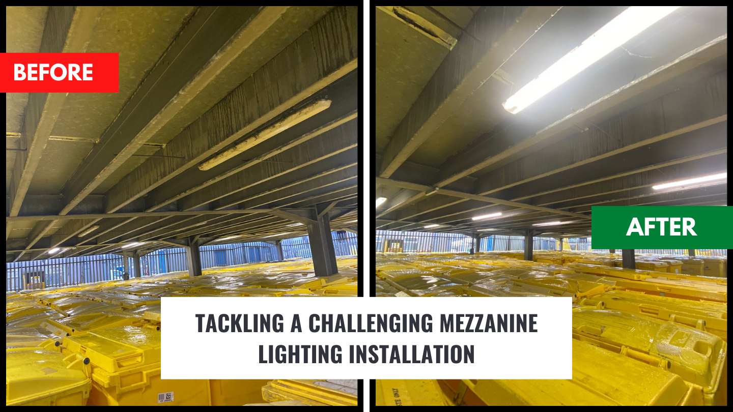 Tackling a Challenging Mezzanine Lighting Installation - Hale ...
